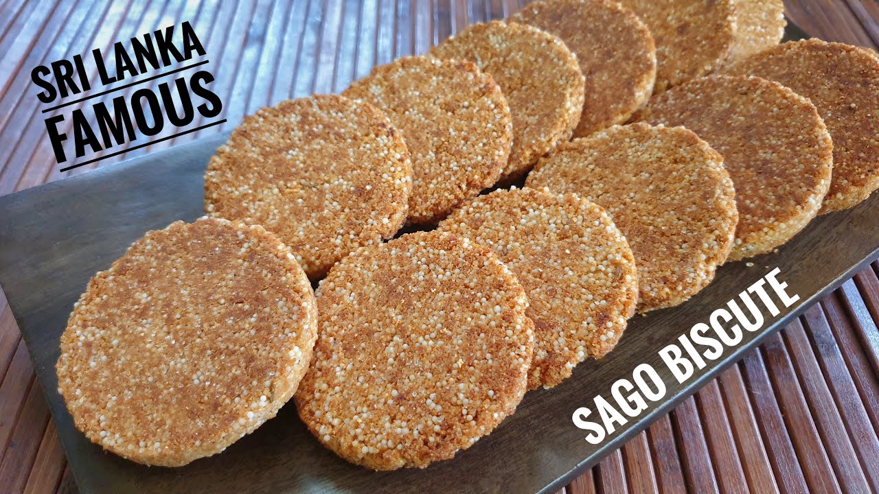 இலங்கை ஜவ்வரிசி பிஸ்கட்|Sri Lankan Sago Biscuit Recipe |Sawboro Biscuit ...