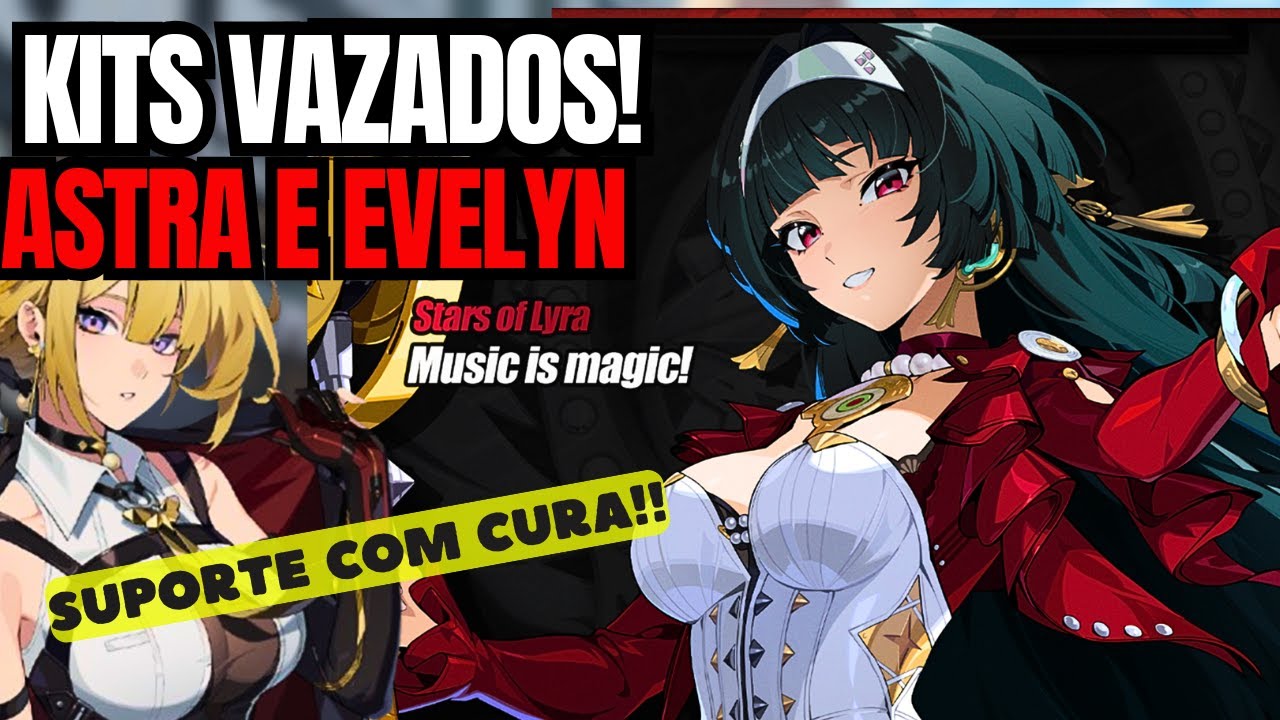 Full kit da Astra e Evelyn ZZZ, Vazamentos Mostram o Suporte Supremo de Zenless Zone Zero - YouTube