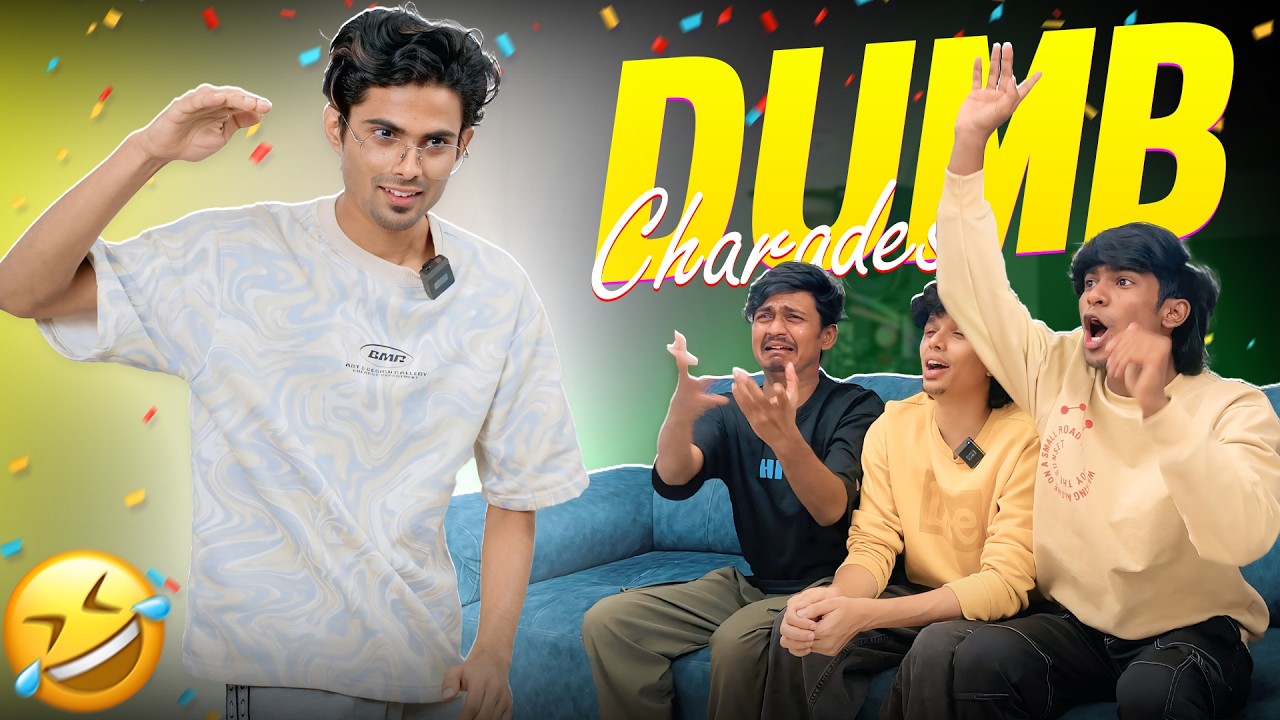 Dumb Charades Challenge 🤩 Fun Unlimited 😂 - YouTube
