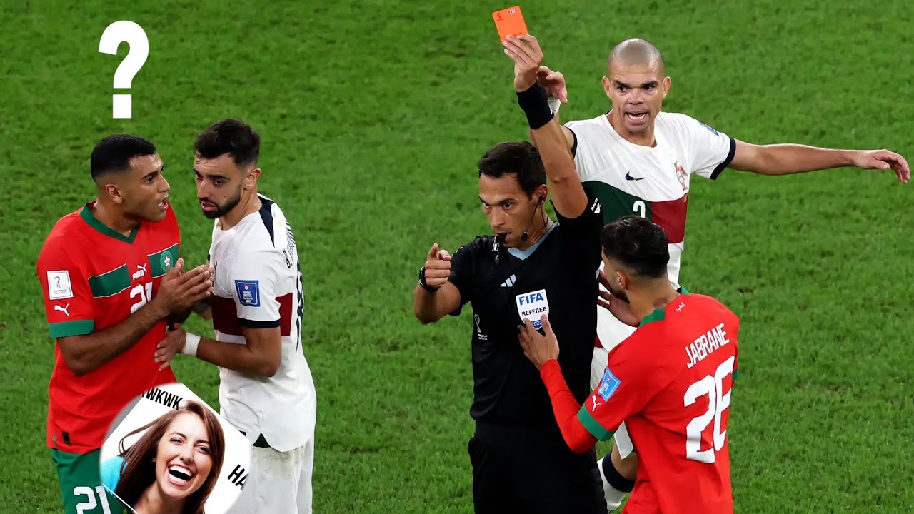 Funny Red Card Moments - YouTube