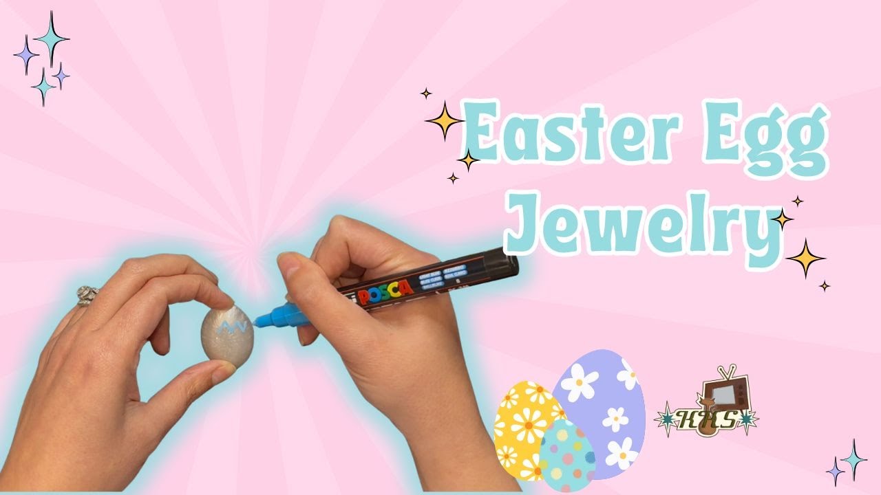 Easter Egg Jewelry | Beginner Friendly UV Resin Project - YouTube