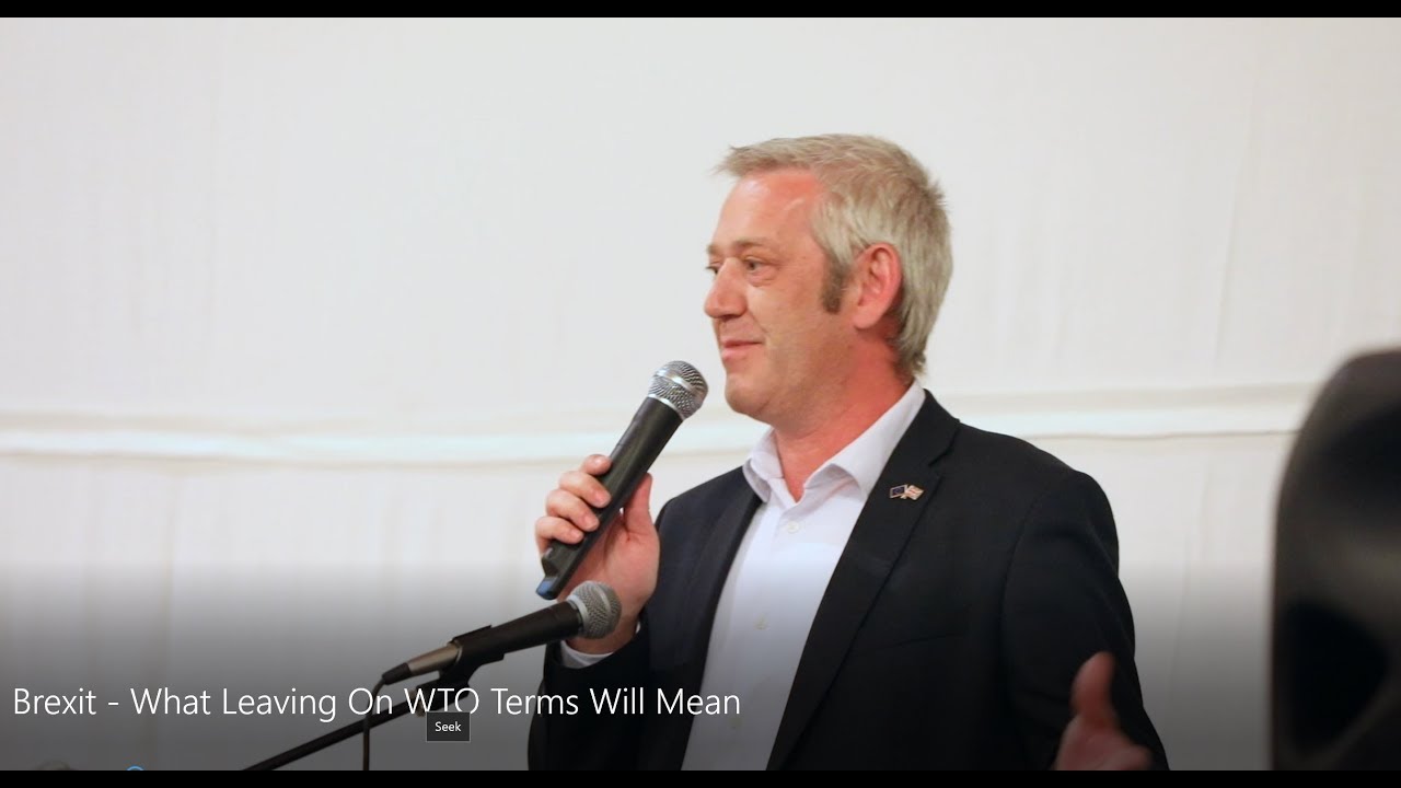 Jason Hunter talks Brexit, including what leaving on WTO rules would ...