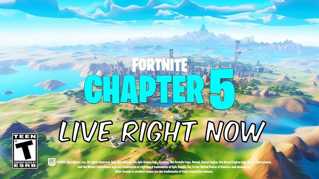 Fortnite Chapter 5 Is Live Right Now - YouTube