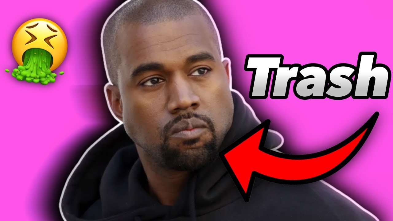 Kanye West makes Garbage music: Top 5 unpopular rap opinions - YouTube