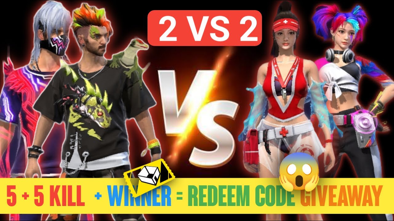 2 VS 2 Live Gameplay.#LIVE #TOURNAMENT #livestream #fflive - YouTube