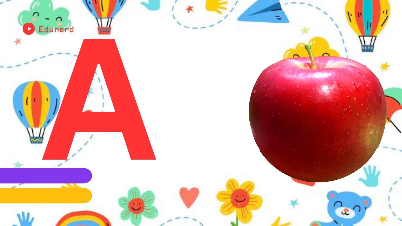 Phonics Song with TWO Words - A For Apple - ABC Alphabet Songs with ...