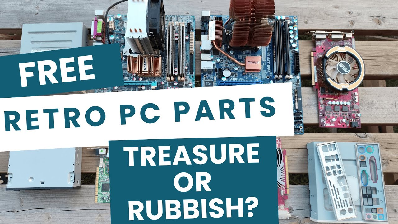 FREE Retro Gaming PC Parts - Treasure or rubbish? (Windows 7 Era) PART ...