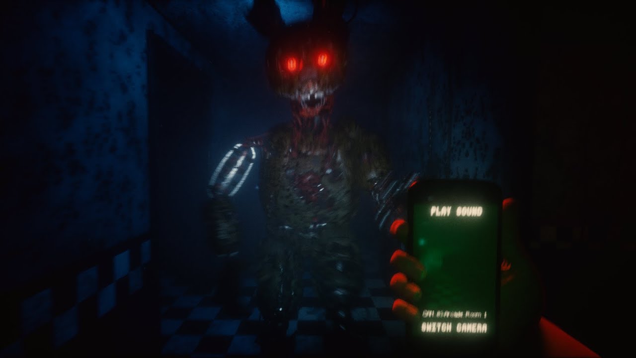 Springtrap is horrifying in this game... | The Joy of Creation ...