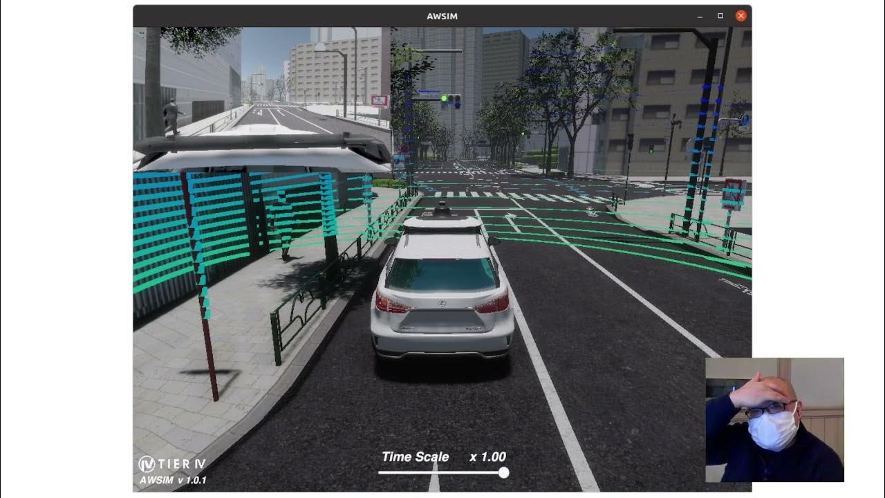 Unity製自動運転シミュレータのAWSIMをうごかしてみた - YouTube