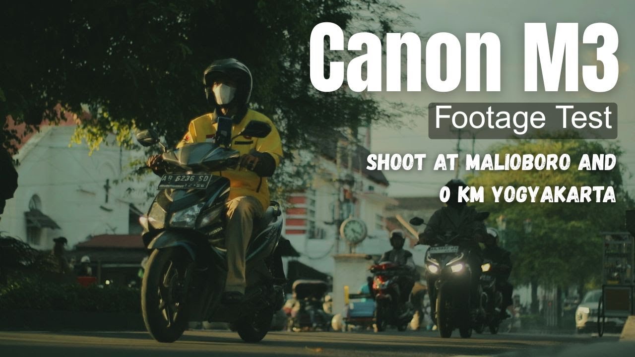 Footage test Canon Eos M3 + Yongnuo 50 mm di Malioboro, warnanya enak buat di grading ternyata