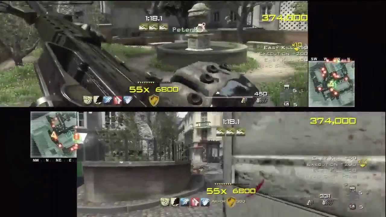 Chaos Mode MW3 Resistance | Survival Mode DLC | Split Screen Team ...
