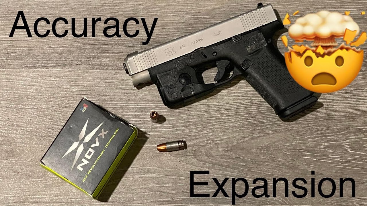 NovX 9MM LUGER PENTAGON Velocity, Accuracy And Expansion With My Glock ...
