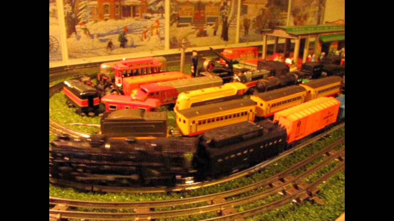 Postwar Lionel 2029 Steam Engine Train Set with 243W Tender & More ...