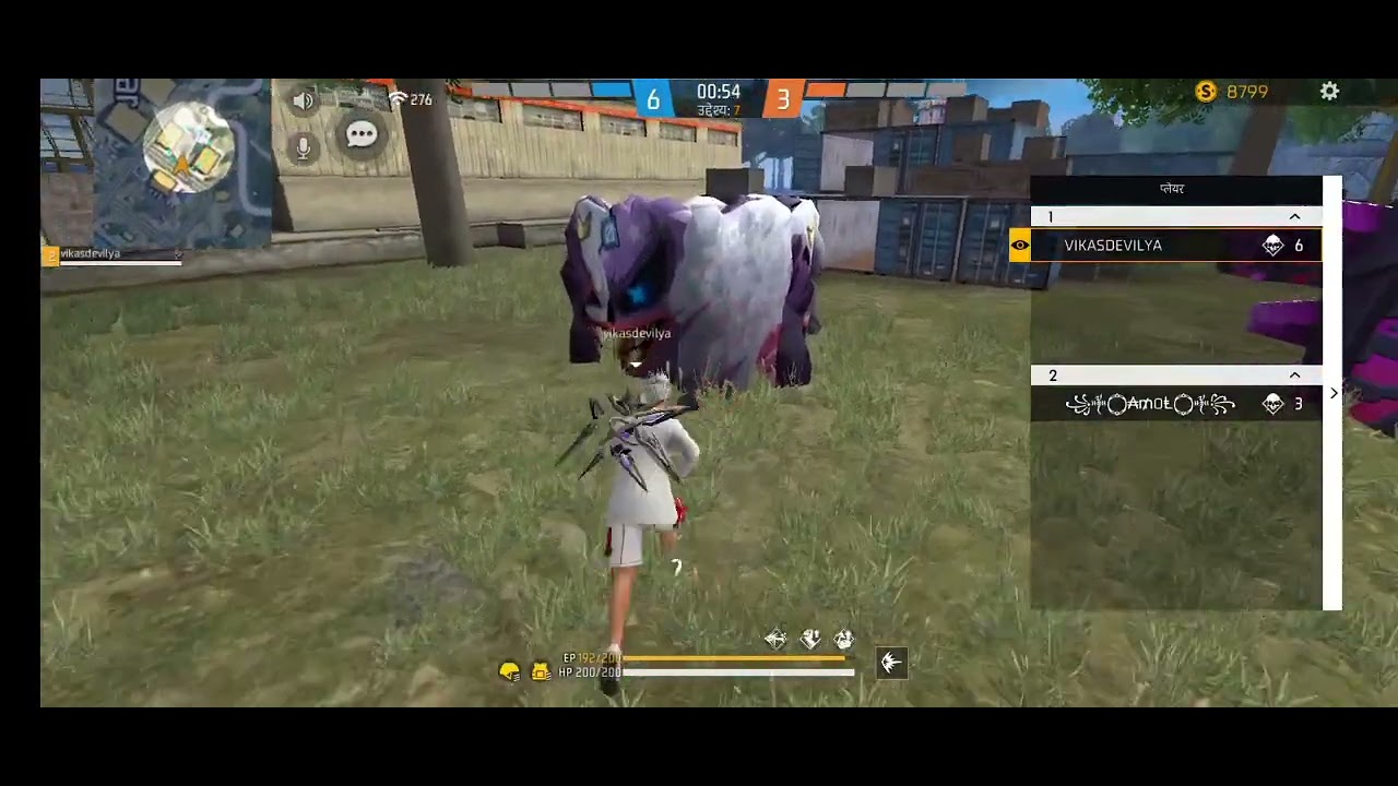 garena free fire / 1vs2 karega banda # short video #vikash bhai 355 ...