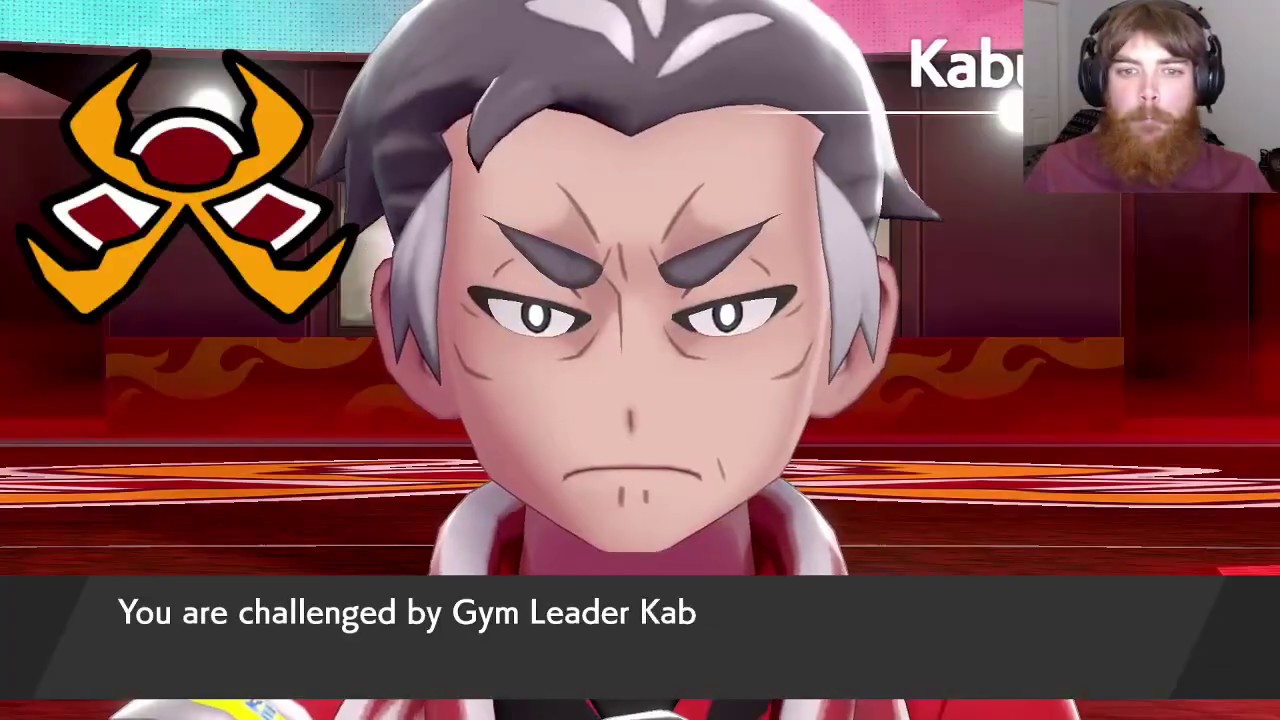 SwSh Ep11 A Fiery Match with Gym Leader Kabu. + Wild Area Exploration ...