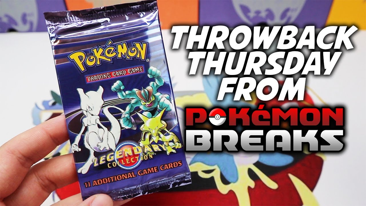 Legendary Collection Booster Pack Throwback Thursday! Thanks to Pokemon ...
