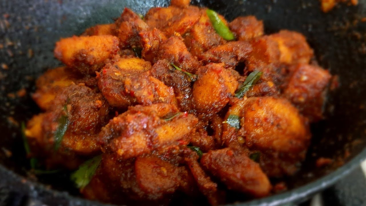 Arbi dry roast/Colocasia சேப்பங்கிழங்கு ரோஸ்ட் SEPPANKILANGU DRY ROAST ...
