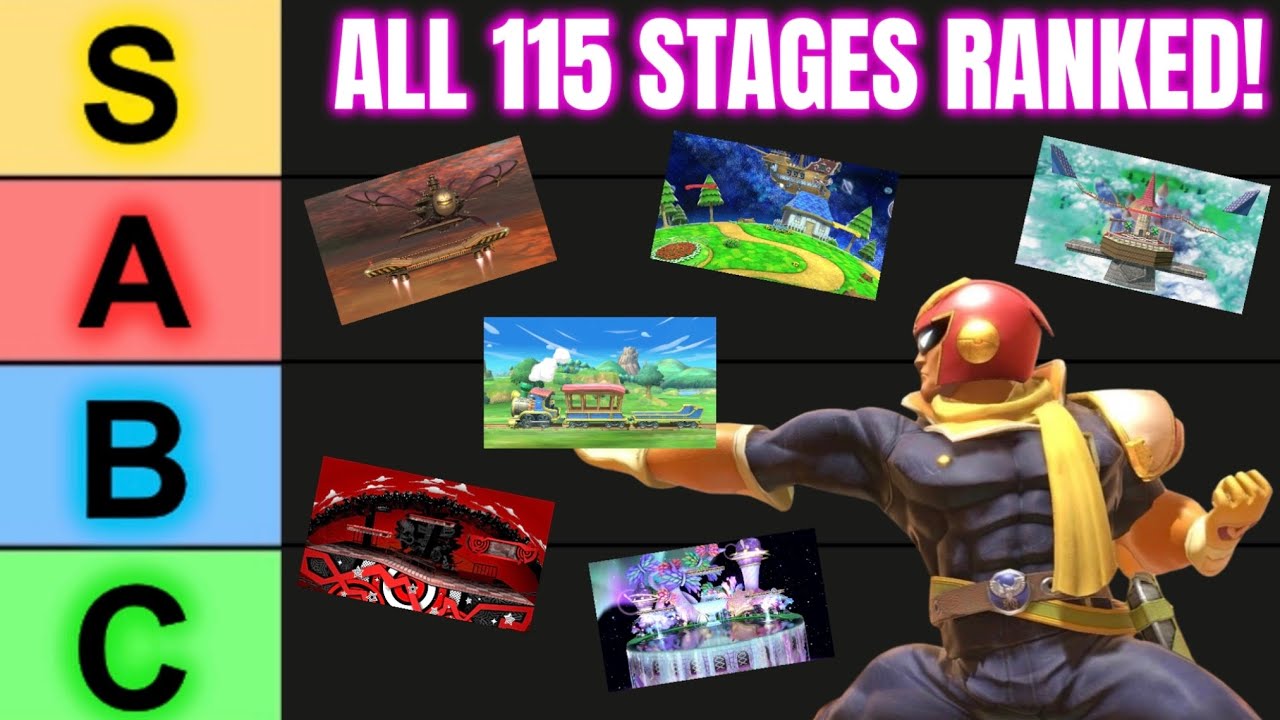 Ranking EVERY Stage in Smash Ultimate - YouTube