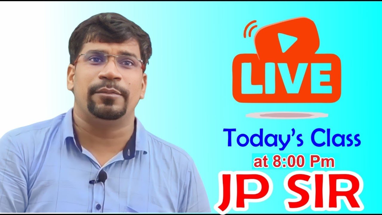 ABHYUDAY GS GURU JP SIR is live - YouTube