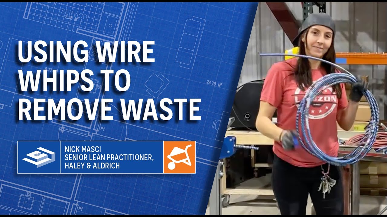 Using Wire Whips to Remove #Waste - YouTube