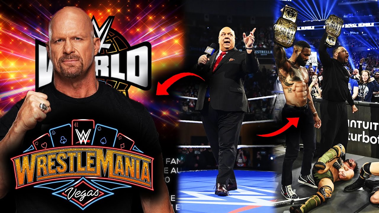 Stone Cold Steve Austin BIG ANNOUNCEMENT! For WrestleMania Week, Paul ...