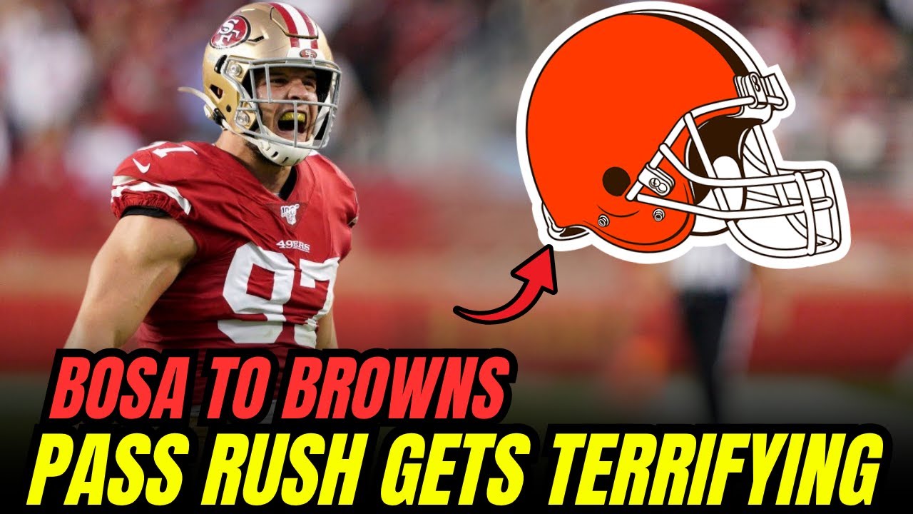 NICK BOSA INTRODUCED TO THE DAWG POUND — UNSTOPPABLE PASS RUSH UNVEILED ...