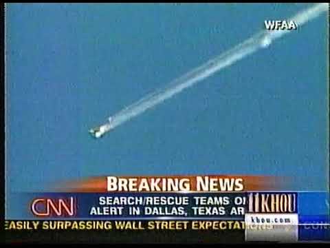 Space Shuttle Columbia Disaster Coverage (1/4), 2/1/2003 - YouTube