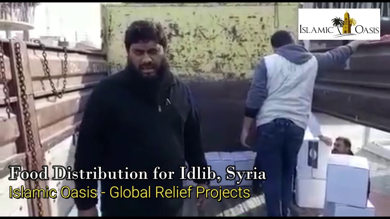 Food Distribution for Idlib, Syria - YouTube