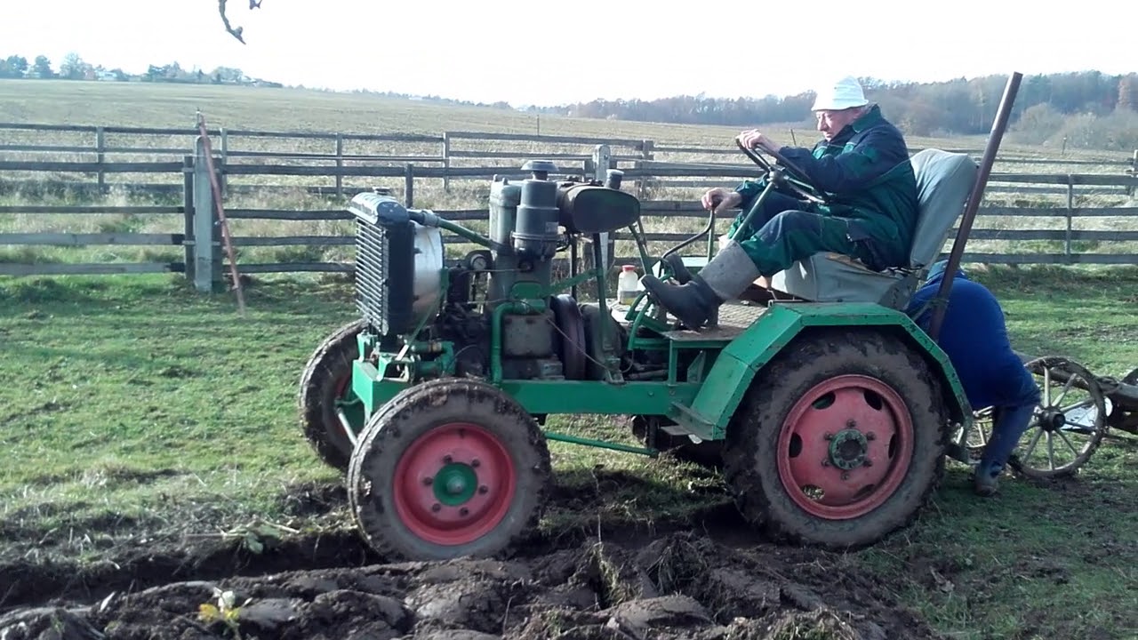 Junkers Hk 65 beim Ackern - YouTube