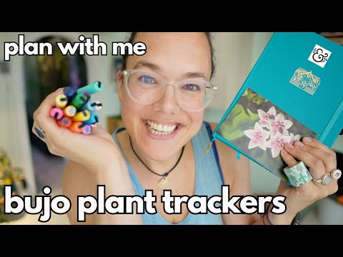 Plant tracking ideas: setting up my planty bullet journal | Plant with Roos