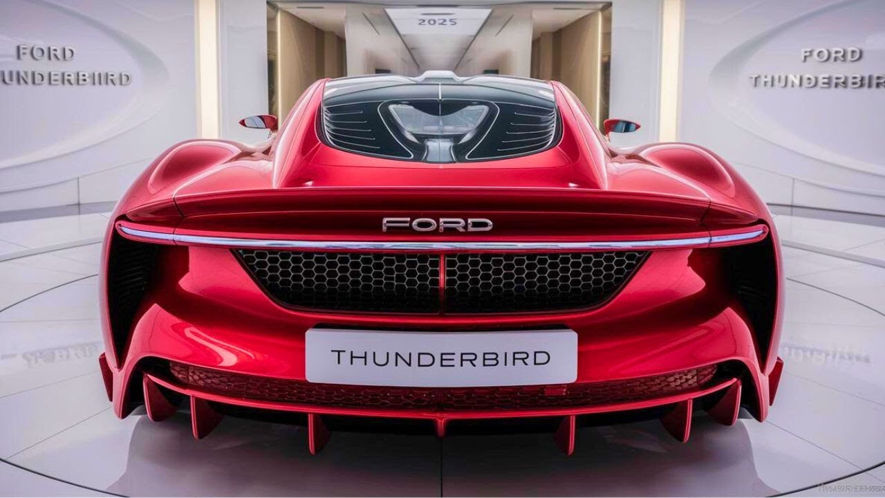 First Look: The All-New 2025 Ford Thunderbird – Modern Tech Meets Retro ...