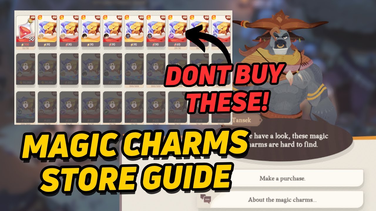 Magic Charm Store Priority Guide!!【AFK Journey】 - YouTube