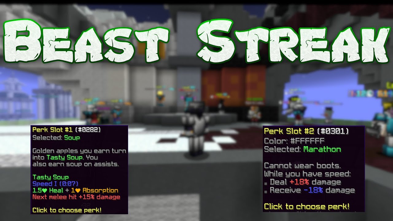 Quick Beast Streak in the Hypixel Pit - YouTube