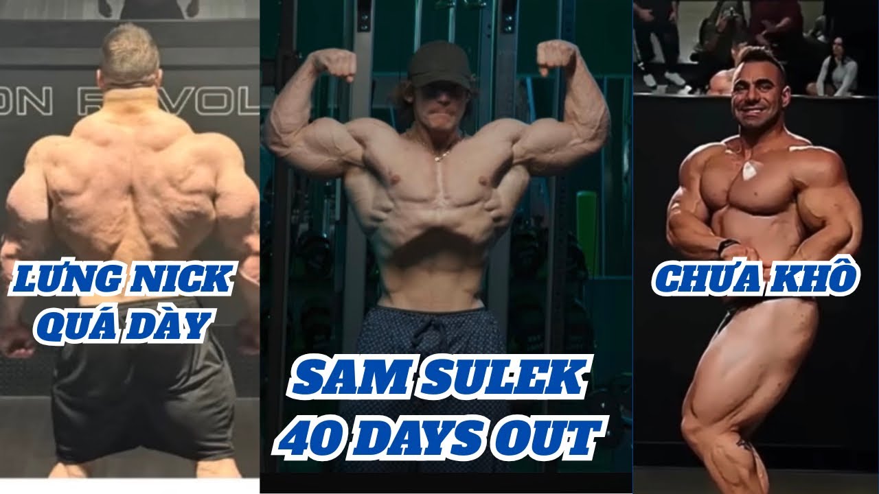 Sam Sulek Thể Trạng Cực Tốt + Rafael Bị Thụt Lùi? + Nick Cập Nhật Lưng ...
