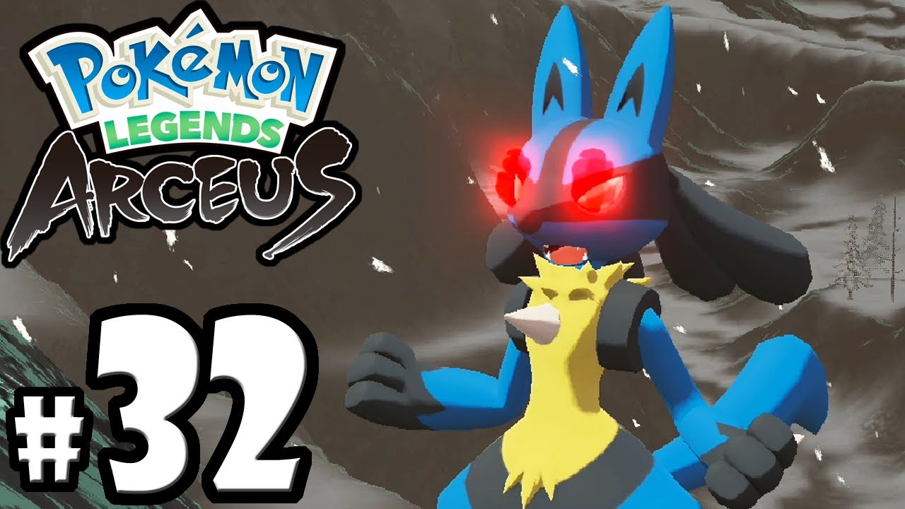 Alabaster Icelands, Lucario - Pokemon Legends: Arceus - Gameplay ...