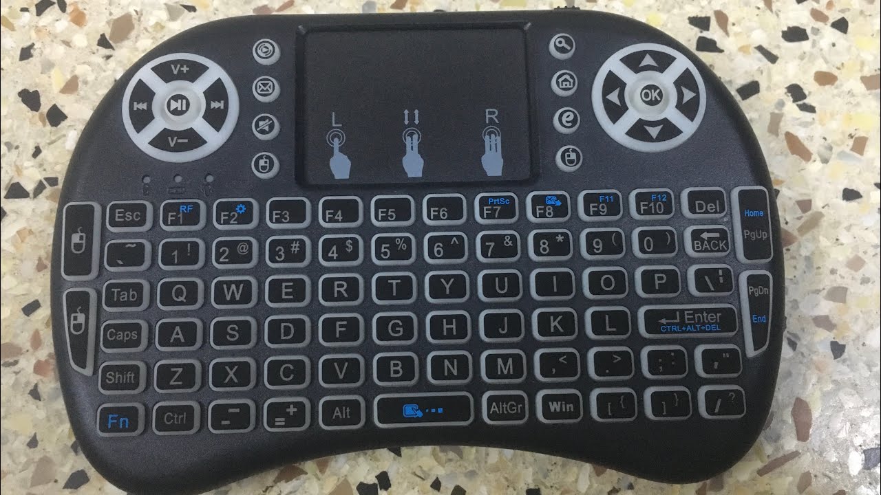 Worlds Most Desktop / Laptop Mini Wireless Keyboard UN BOXING - YouTube