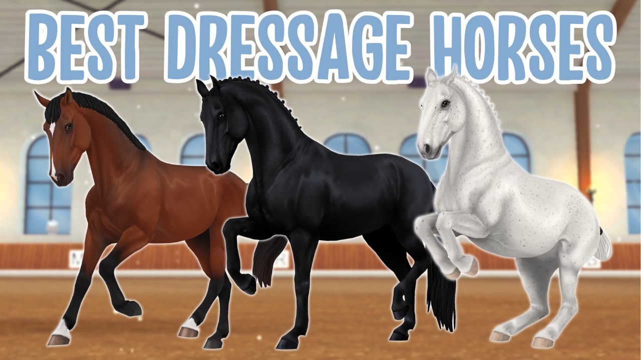 Top 10 DRESSAGE horses in Star Stable 2024 - YouTube