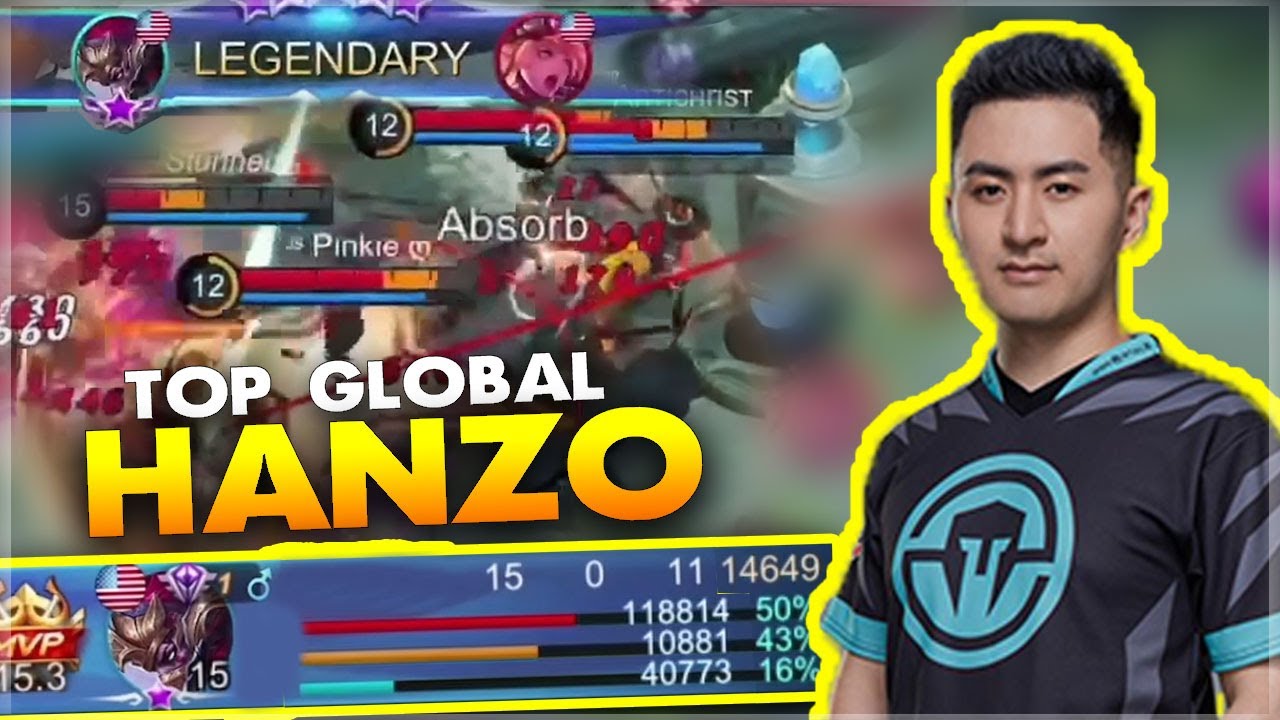 Top Global Hanzo OP 1-3-1 Hyper Carry Strategy ft. Assassin Dave ...