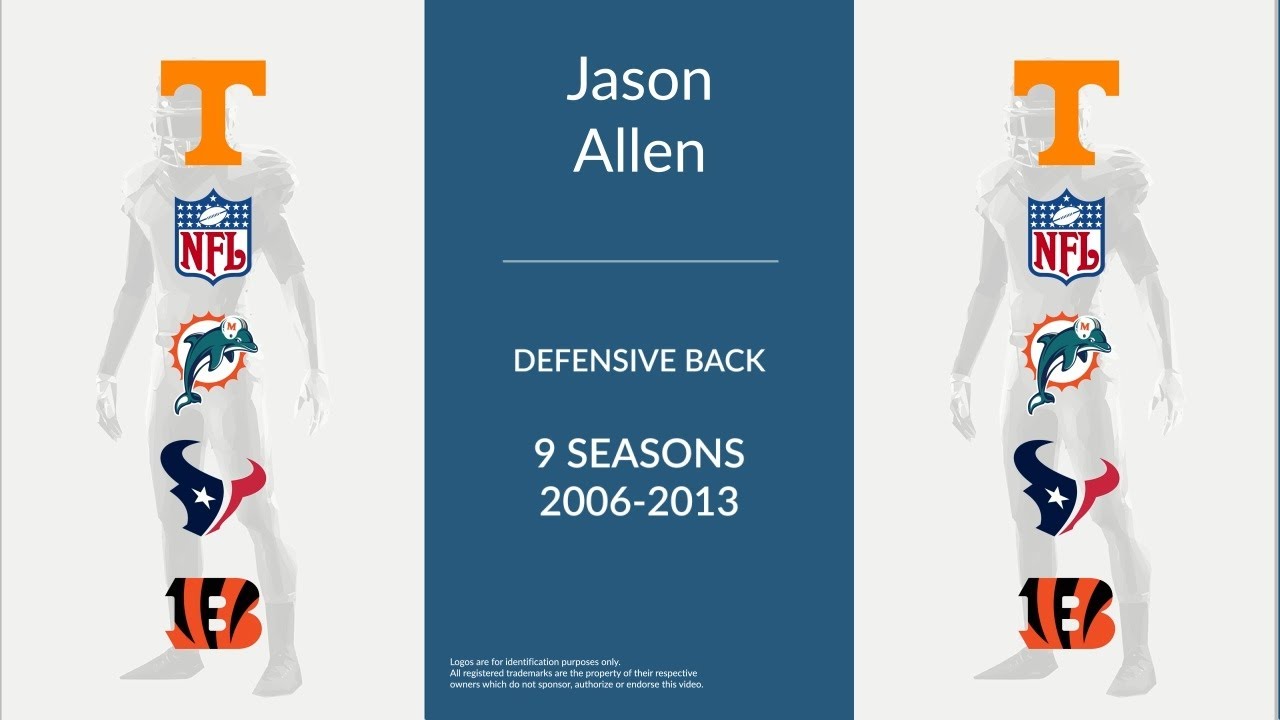 Jason Allen: Football Defensive Back - YouTube
