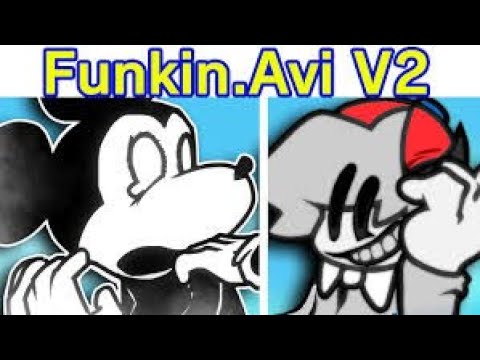 Friday Night Funkin' VS Mickey Mouse | Funkin.avi V2 FULL WEEK (FNF Mod ...