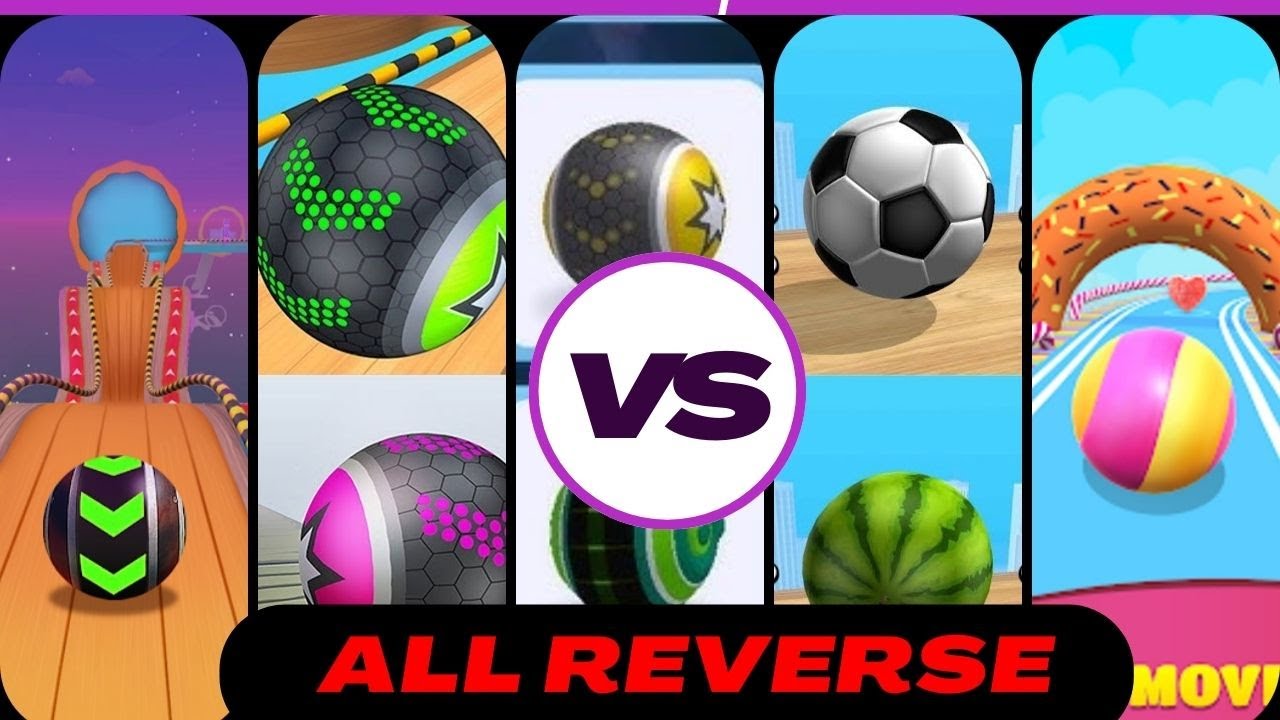 Going Balls, Rolling Ball Sky Escape, Ball Run 2048, Infinity All ...