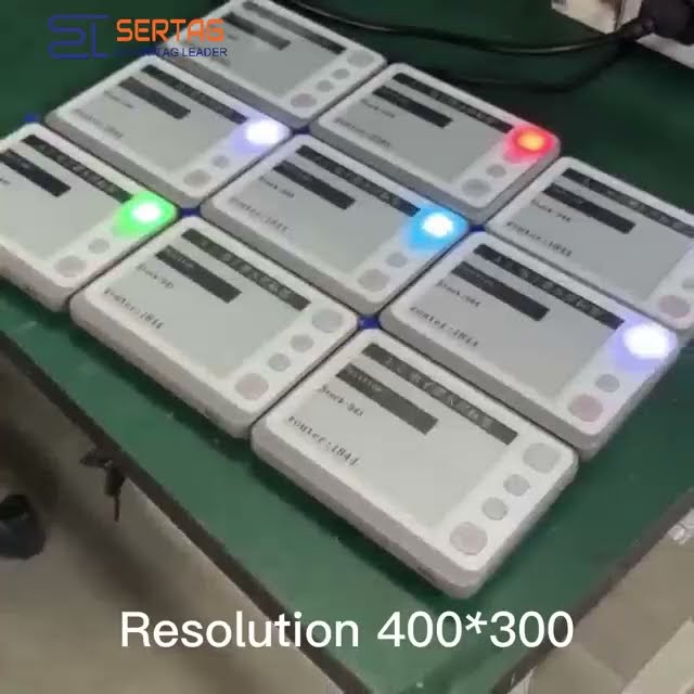 Sertag 4.2inch E-ink Pick TO Light Tags For Warehousing - YouTube
