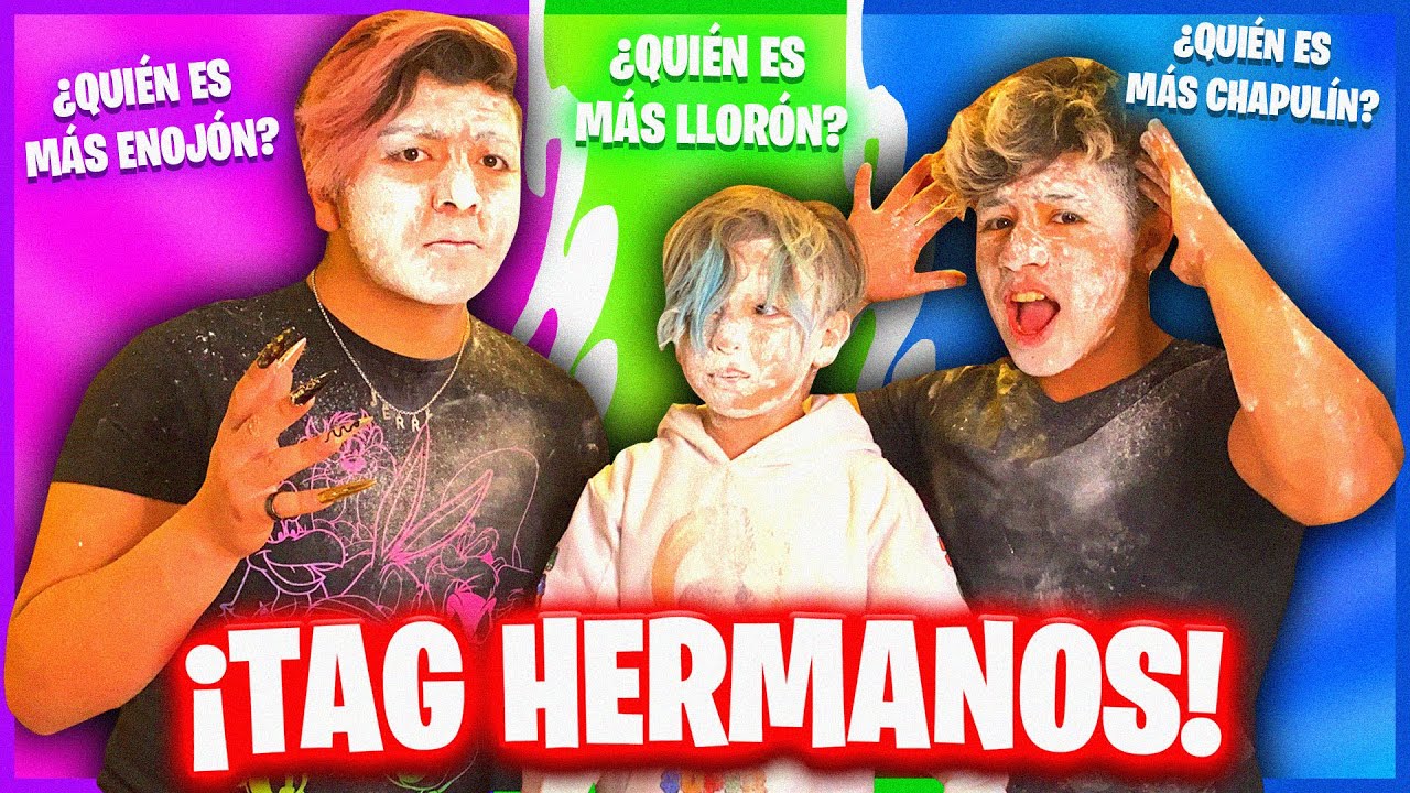 TAG DE LOS HERMANOS con JERRY Y PICULINCITO 🥵 - YouTube