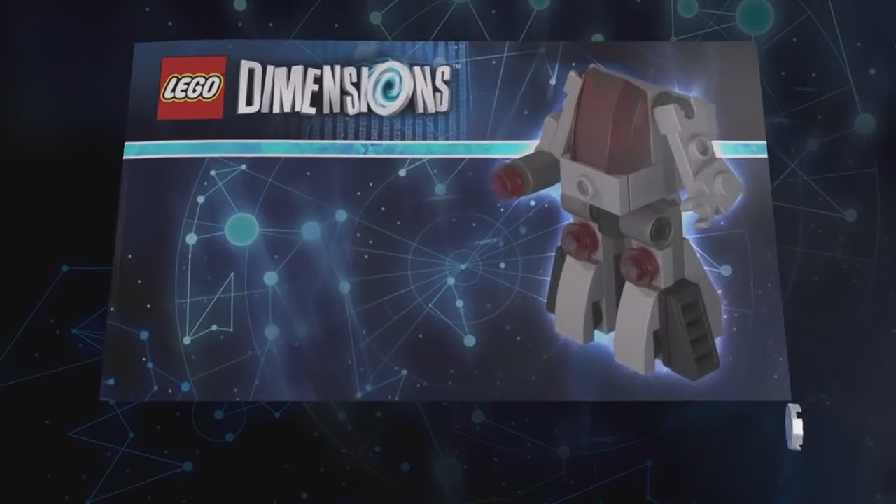 Lego Dimensions Cyborg Vehicle Instructions - Cyber-Guard Cyber-Wrecker ...