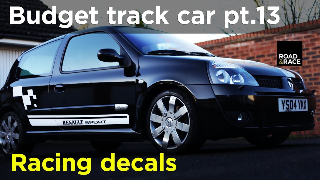 Fitting racing stripes & decals - Budget Track Car Build Project pt.13 ...