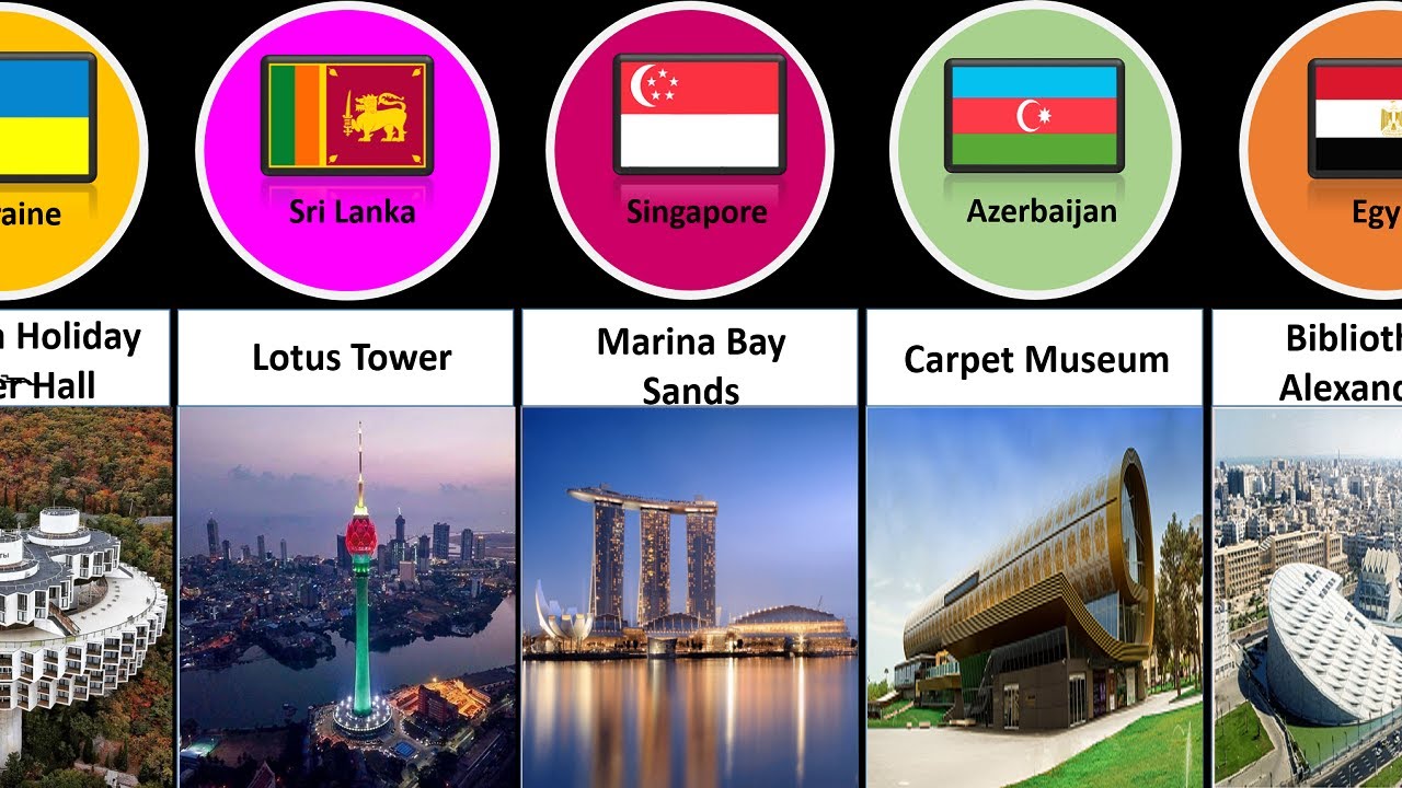 Incredible Building From Different Countries - YouTube