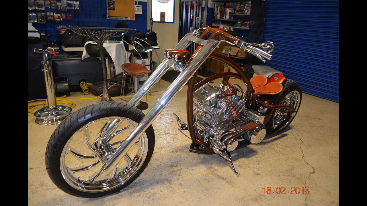 2013 Dozer Custom Chopper, hand fabricated artwork, Detroit Mi ...