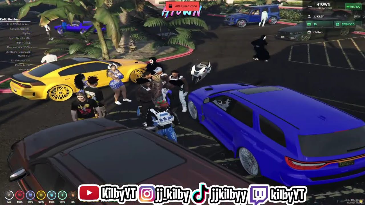 HTOWN RP / 600 GANG / JJ KILBY #gta5 #gtarp #rp ‪@bigxthaplug‬ #gaming ...