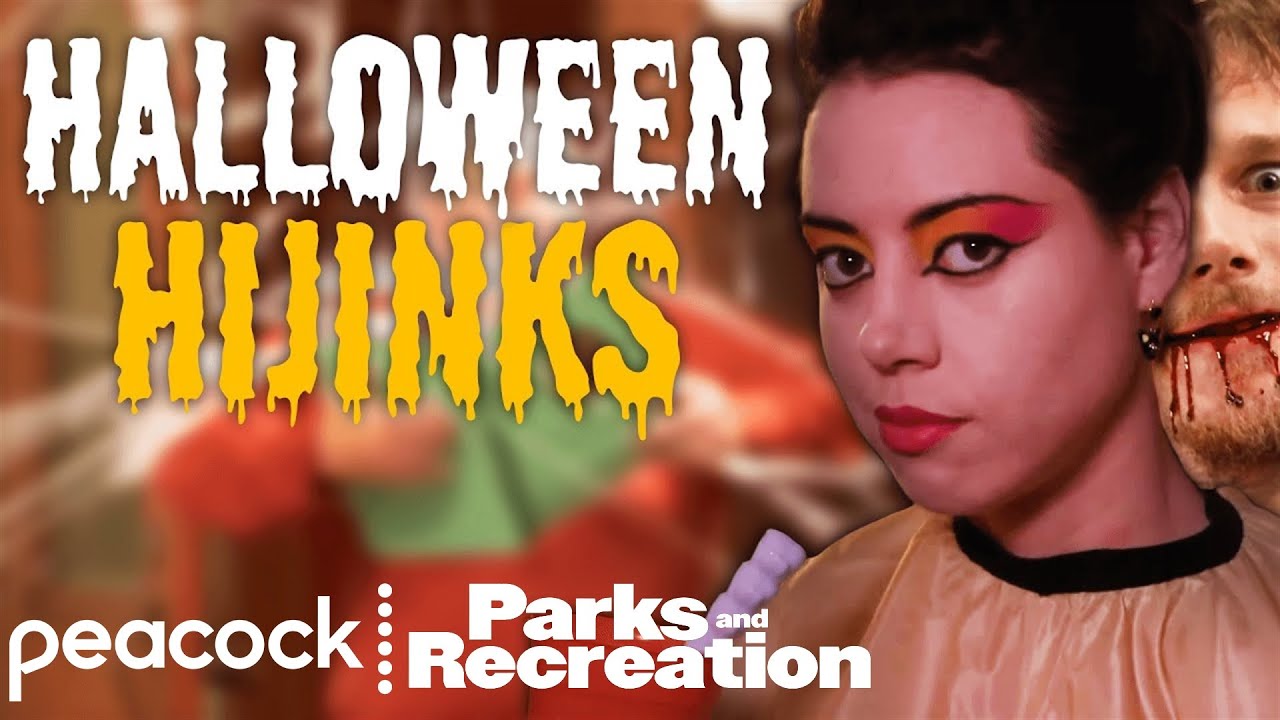 Halloween Hijinks | Parks and Recreation (Mashup) - YouTube