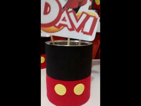 Centro de Mesa Mickey! #preparativosDavifaz1 Parte 1